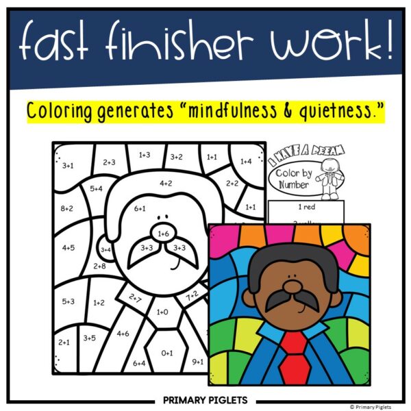 Martin Luther King Jr. Day Coloring Pages Addition to 10 Color by ...