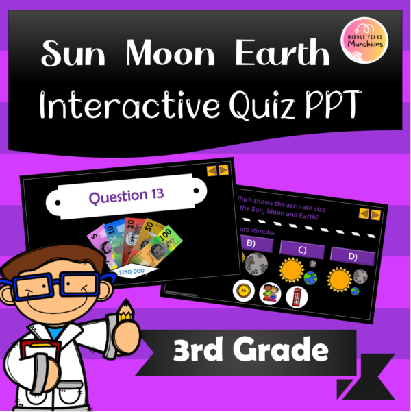 Sun, Moon & Earth Quiz PowerPoint | Made By Teachers