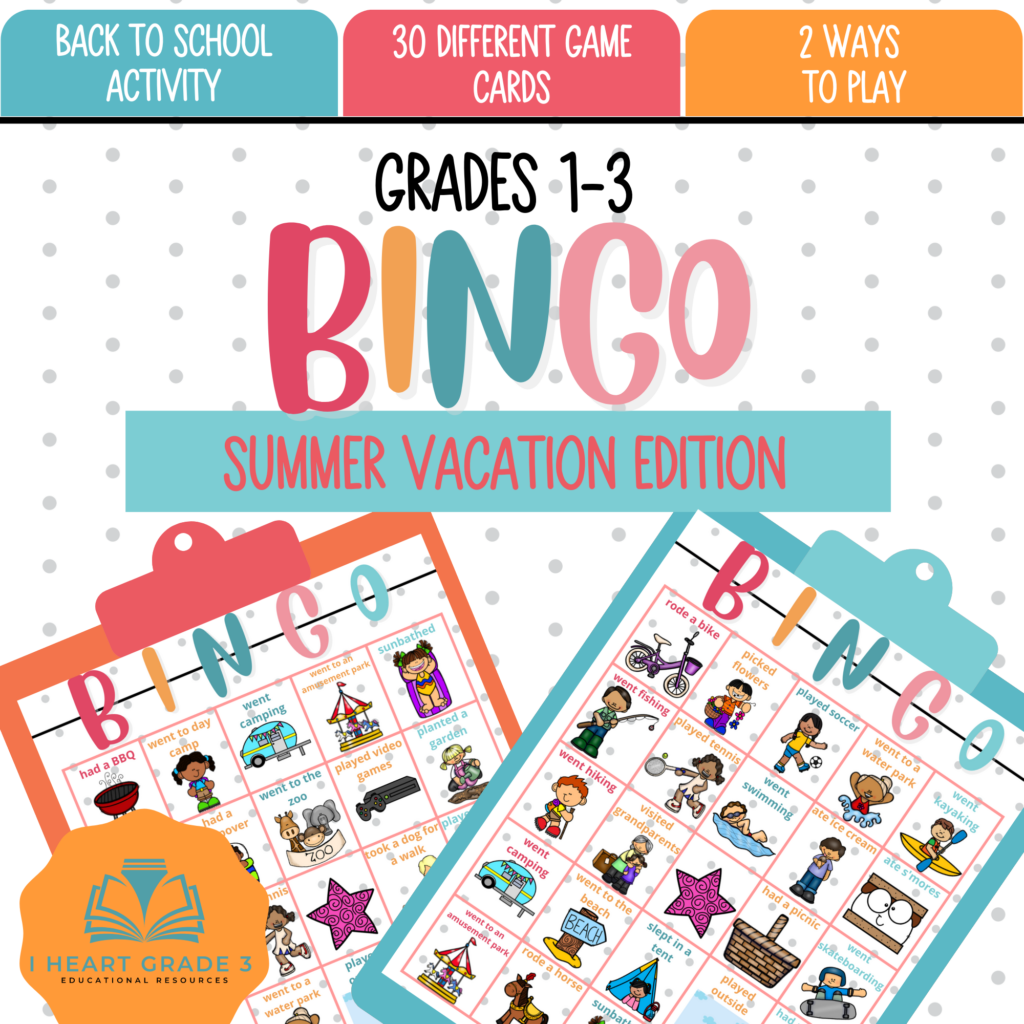 Summer Vacation Bingo | Made By Teachers