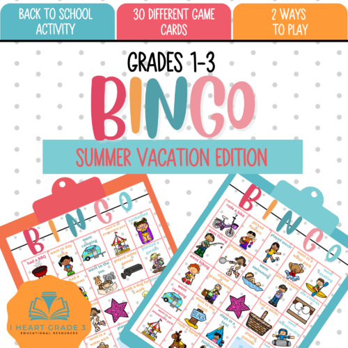 Summer Vacation Bingo | Made By Teachers