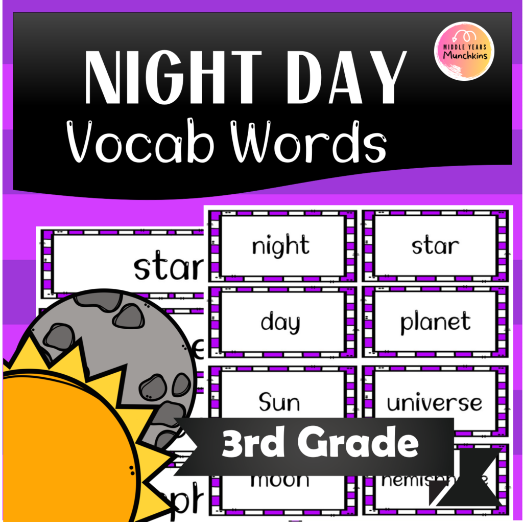 Science Night, Day, Shadows, Sun, Moon and Earth Resource BUNDLE | Made ...