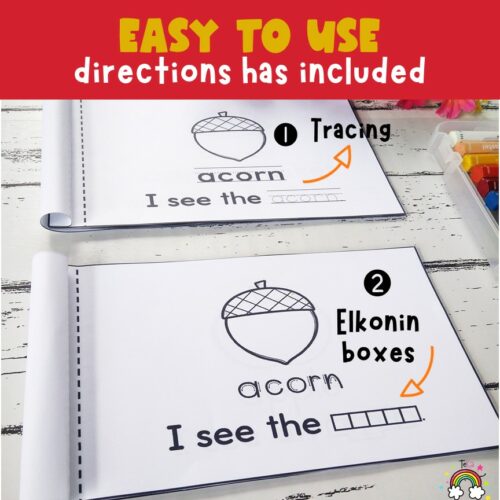 Fall Sight Word Mini Book Printable | Made By Teachers