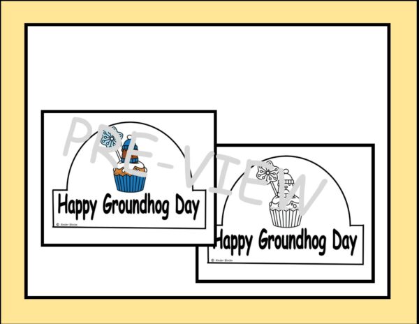 Groundhog Day Crowns | Made By Teachers