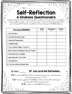 Kindness Worksheets | Made By Teachers