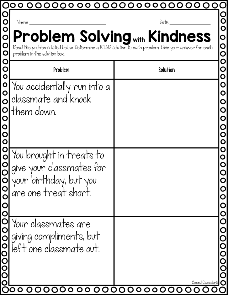 Kindness Worksheets | Made By Teachers