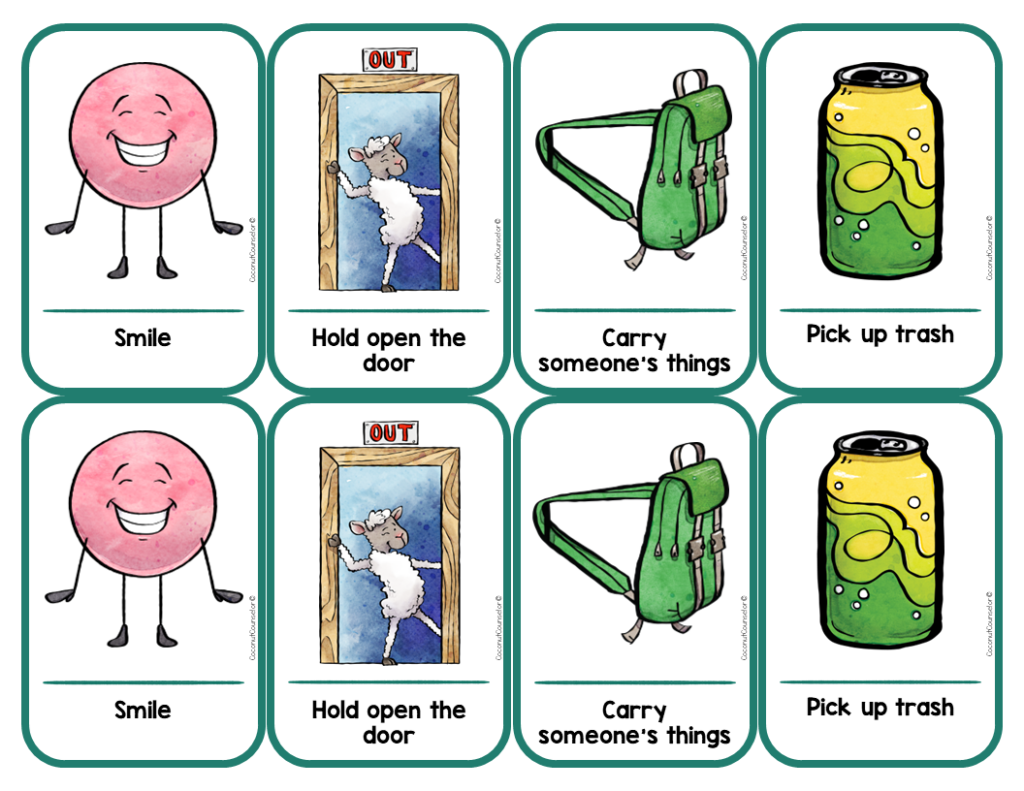 Kindness Matching Card Game | Made By Teachers