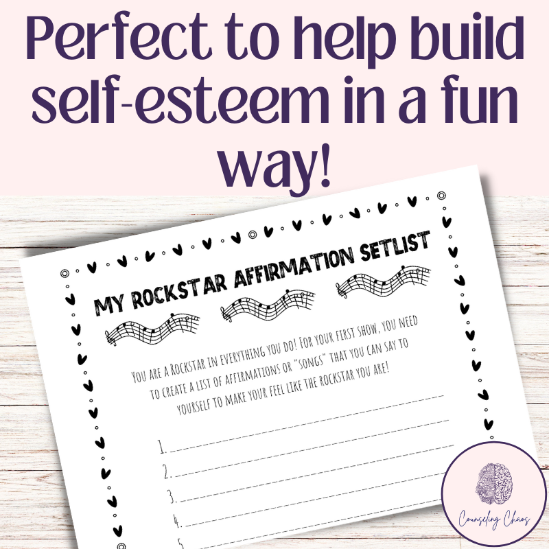 Building Self Esteem and Growth Mindset Worksheet | Made By Teachers