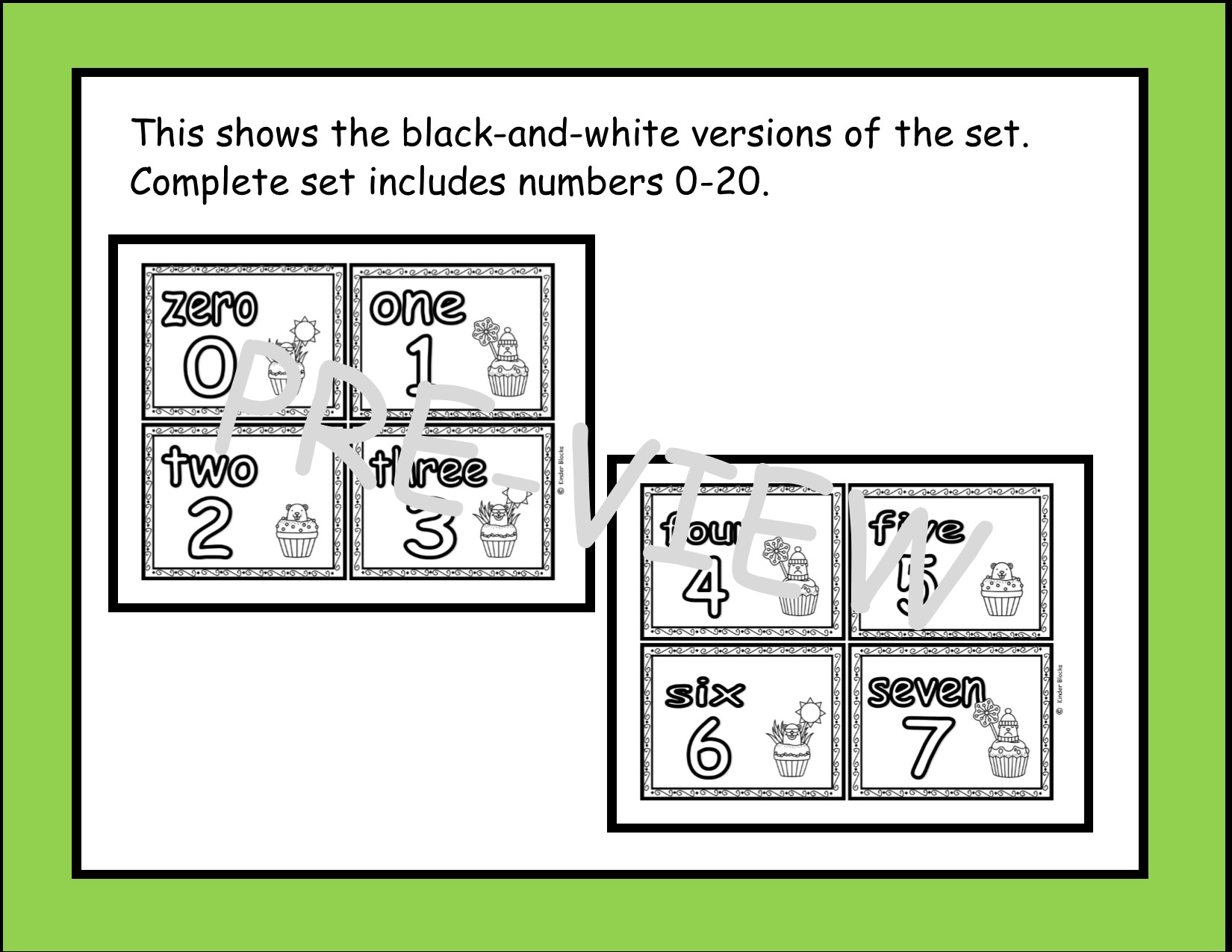 Groundhog Day Number Cards 0 - 20 | Made By Teachers