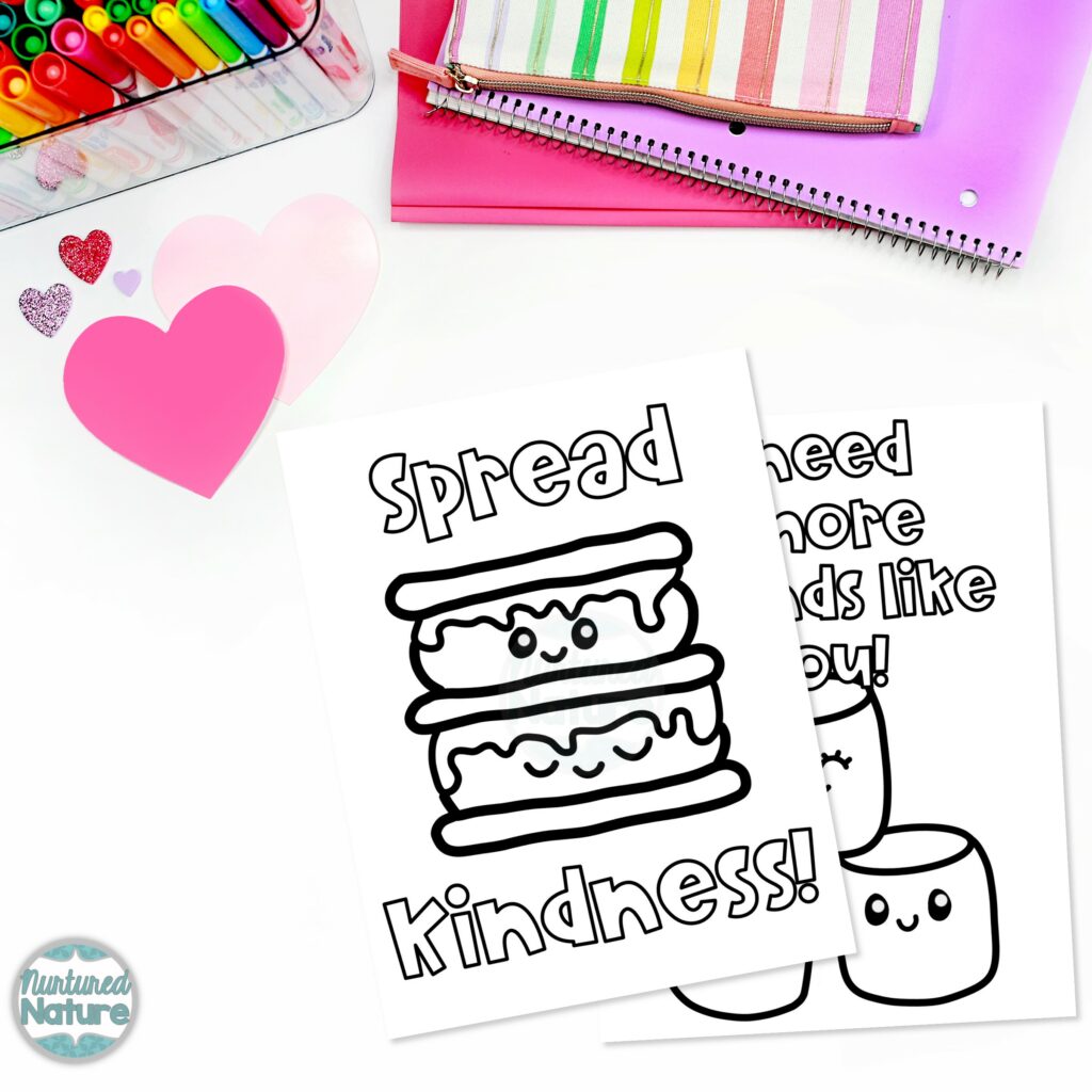 S’mores Coloring Pages for Valentine’s Day Craft | Made By Teachers