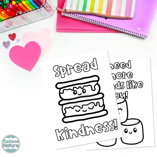 S’mores Coloring Pages for Valentine’s Day Craft | Made By Teachers