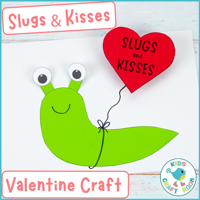 Slugs and Kisses Valentine's Day Card | Made By Teachers