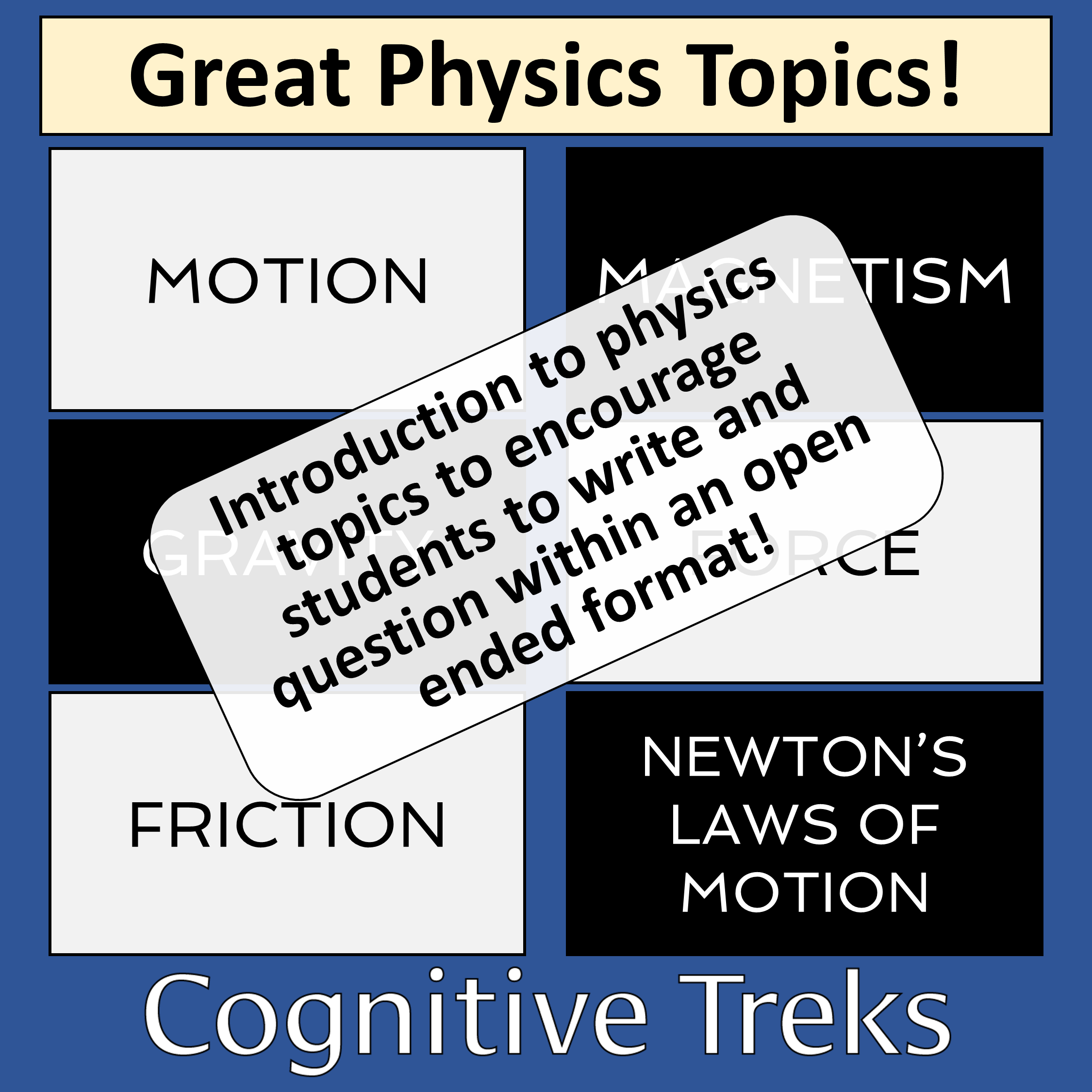 Physics Writing Prompts | 25 Science Snippets | Warm Ups | Science Starters | Made By Teachers