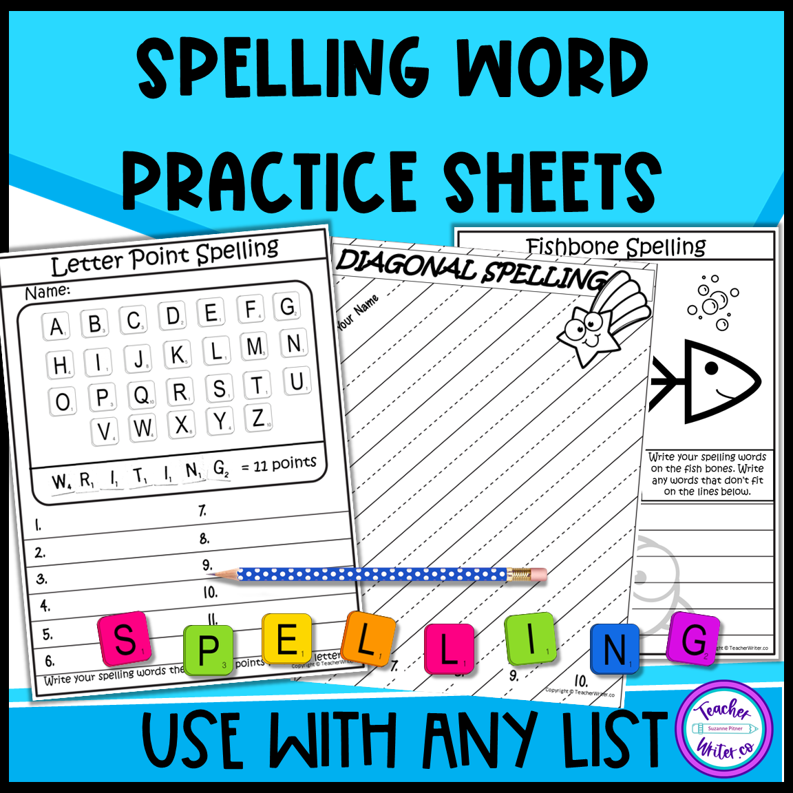 FREE Spelling Words Practice Sheets | Made By Teachers
