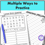 FREE Spelling Words Practice Sheets | Made By Teachers