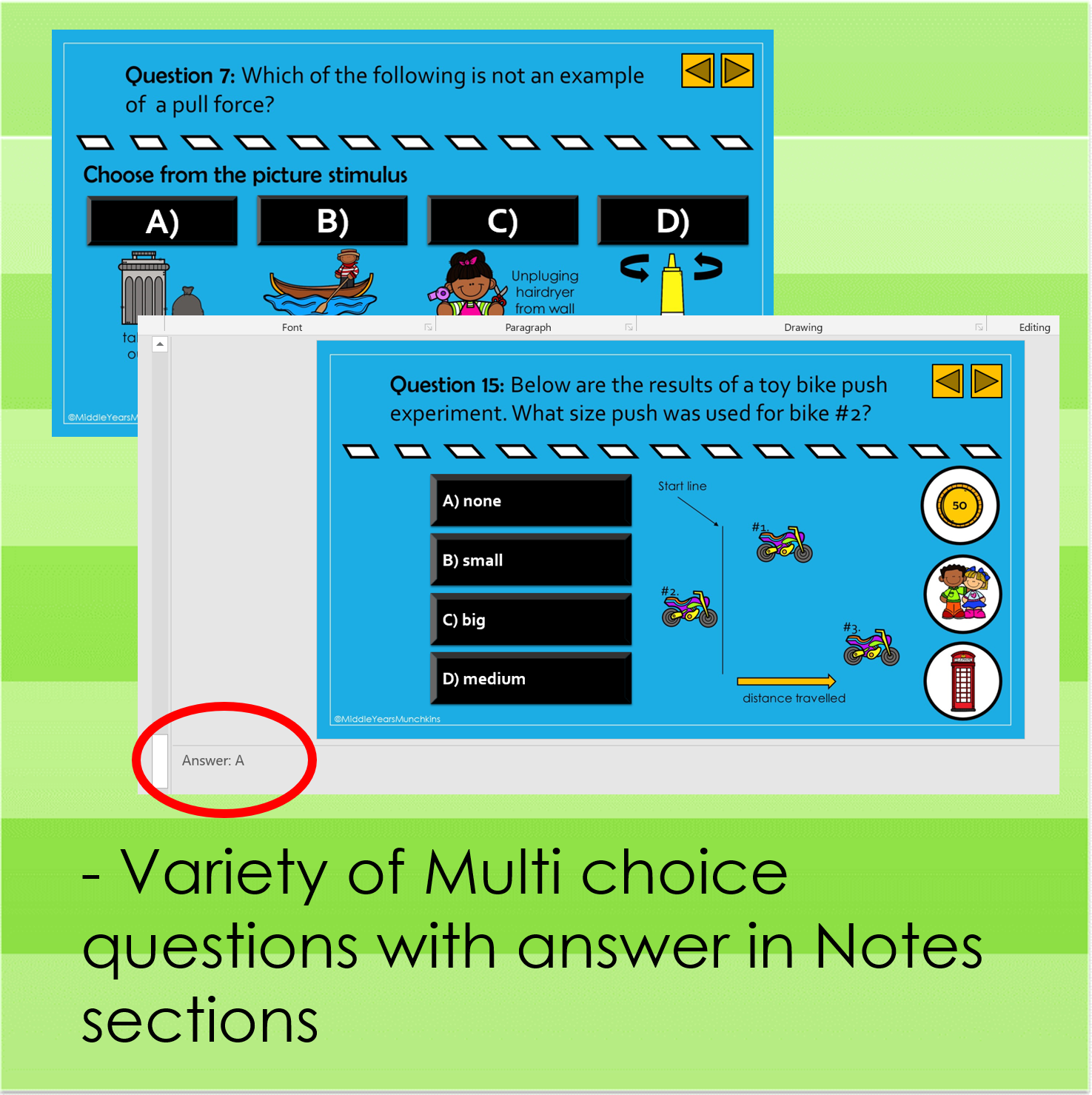 Forces: Push Pull & Twist Quiz PowerPoint | Made By Teachers