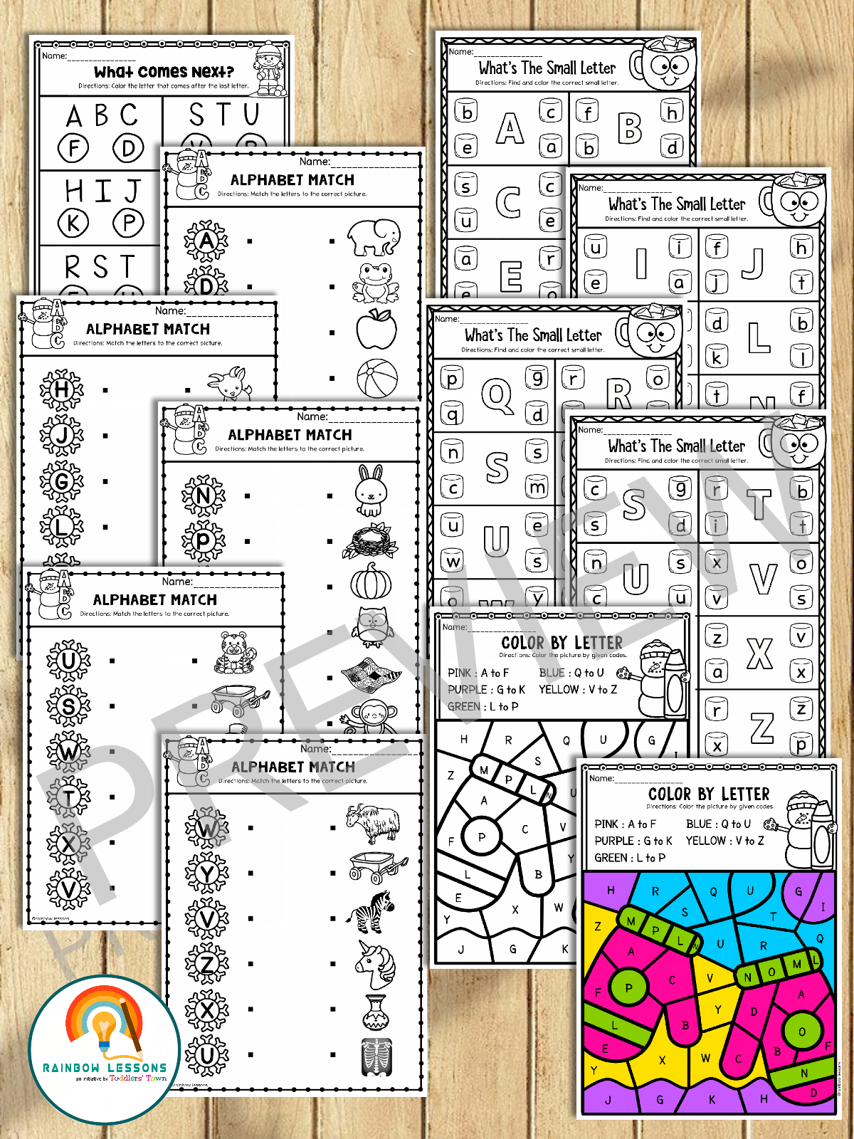 Winter Literacy | Letter Recognition | Alphabet Tracing | Capital ...