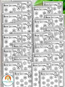 Winter Literacy | Letter Recognition | Alphabet Tracing | Capital ...