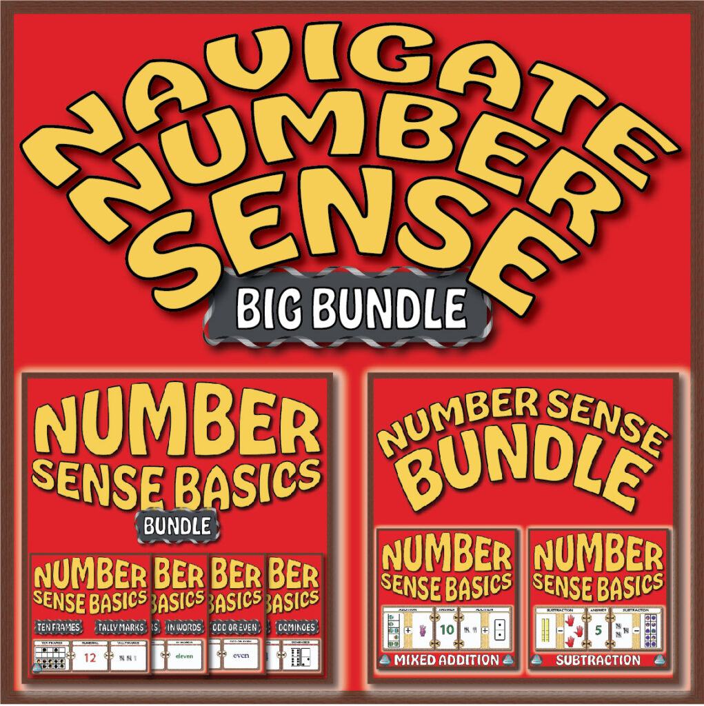 Navigate Number Sense: Adding & Subtracting Mixed Visuals | Made By ...