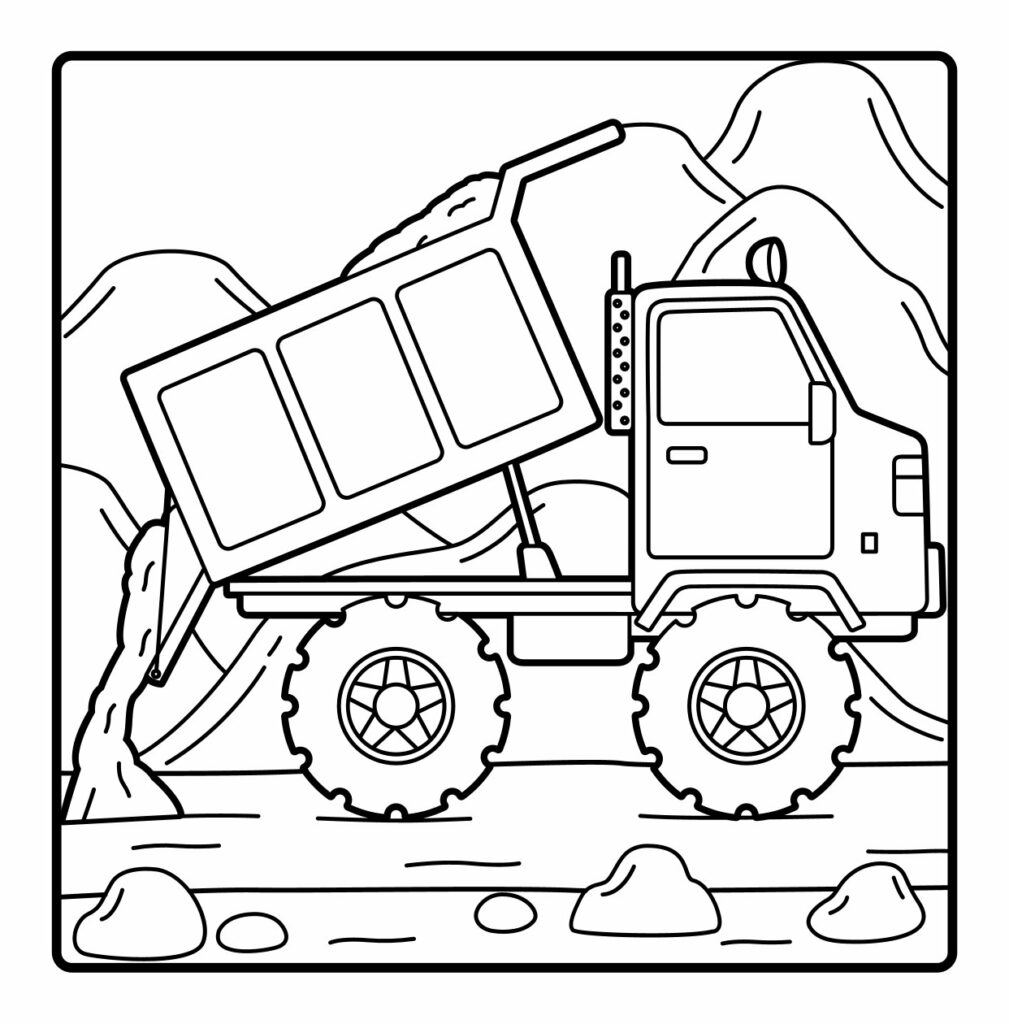 Things That Go Coloring Book for Kids: A Collection of Amazing ...