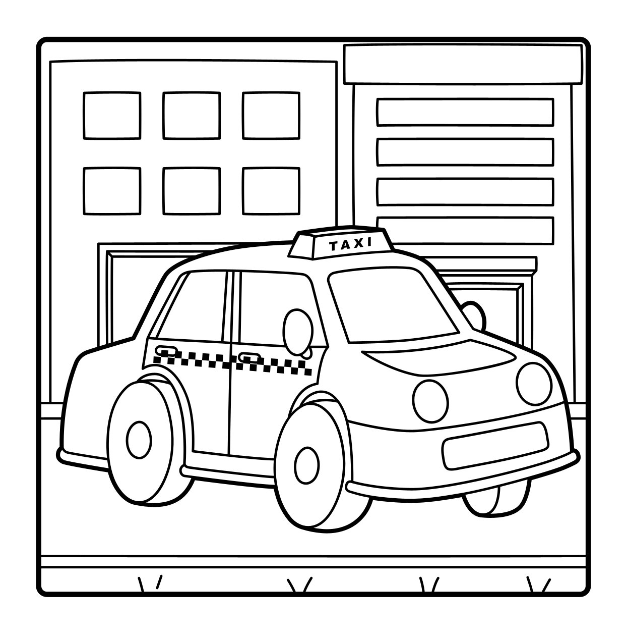 Things That Go Coloring Book for Kids: A Collection of Amazing ...