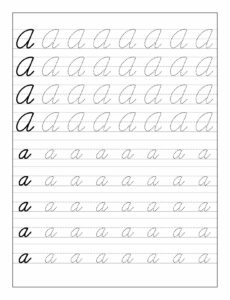 Cursive Handwriting Workbook for Kids: An Easy-to-Use Writing Exercise ...