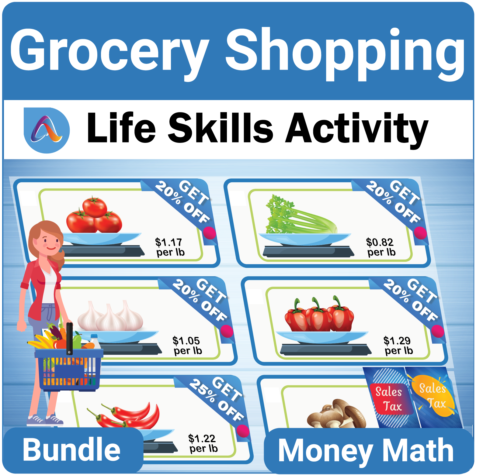 How to Create a Shopping List No-Prep Independent Living Skills ...