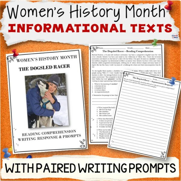 Women's History Month Informational Reading Passages with Writing ...