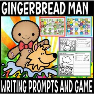 gingerbread man writing prompts | Made By Teachers