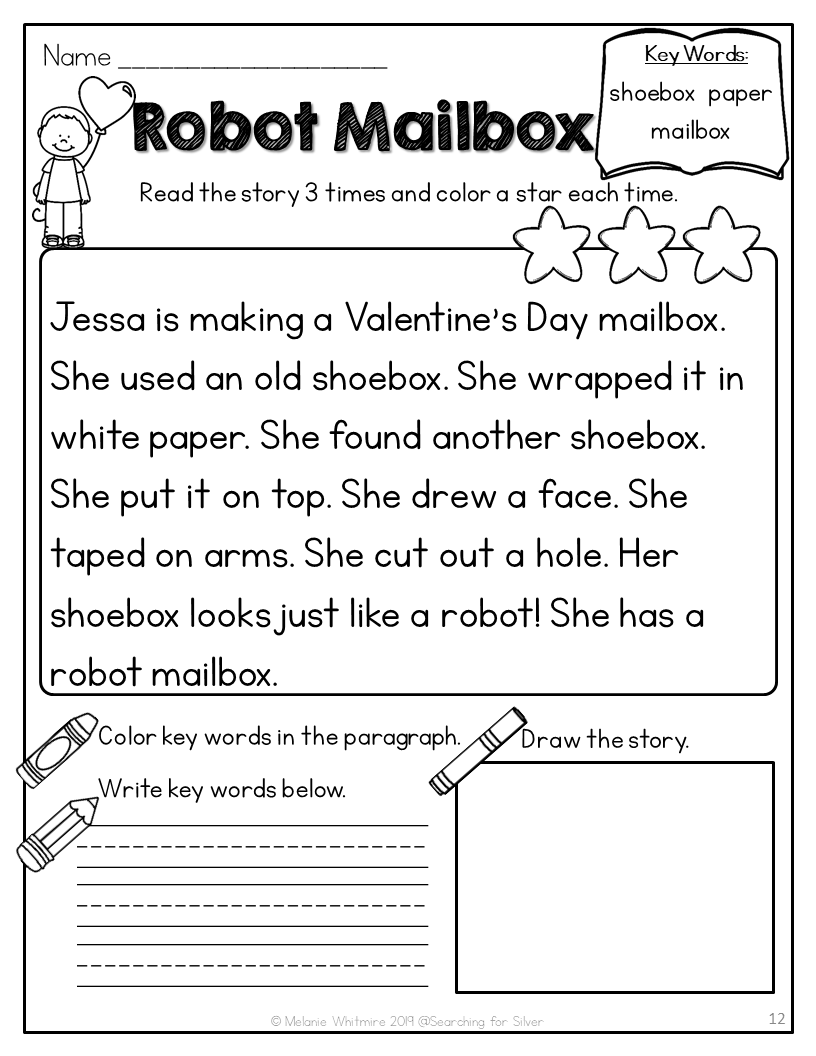 February Reading Fluency | Made By Teachers