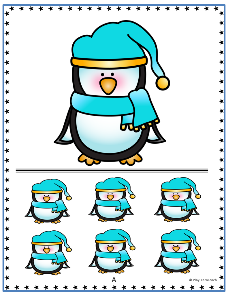 Winter Counting to 10 Count the Room | Made By Teachers