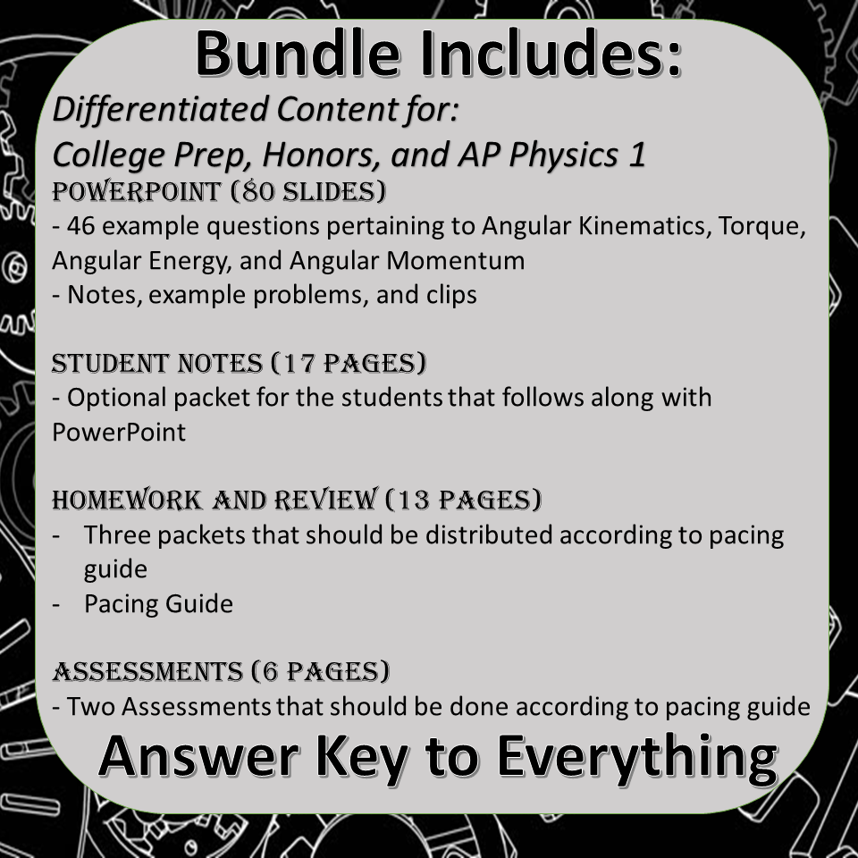 Lesson Plan Package: Rotational Motion | Made By Teachers