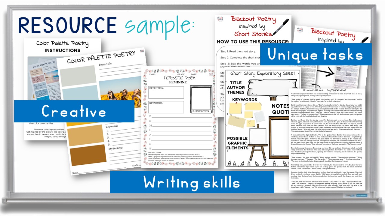 Women's History Month Poetry Writing Activities - Poem Templates | Made ...