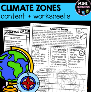 World Climate Zones Worksheets | Made By Teachers