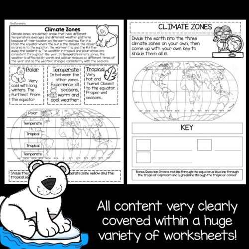 World Climate Zones Worksheets | Made By Teachers