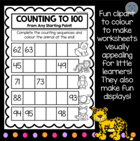 Counting to 100 Worksheets | Made By Teachers