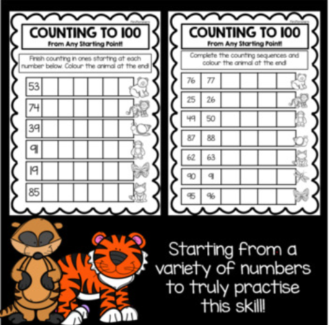 Counting to 100 Worksheets | Made By Teachers