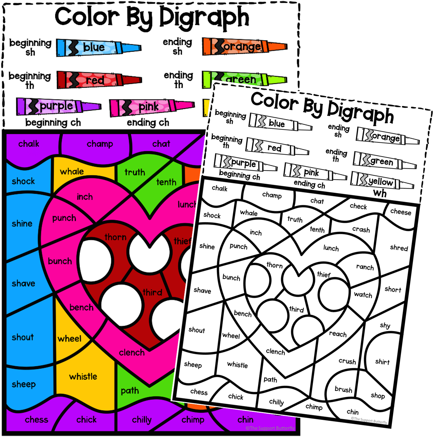 Valentine's Day Activities Digraphs | Made By Teachers