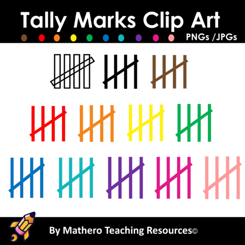 Tally Marks Clip Art | Made By Teachers