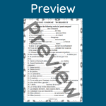 French Passé Composé Notes & Activities (+ speaking activity). Google ...