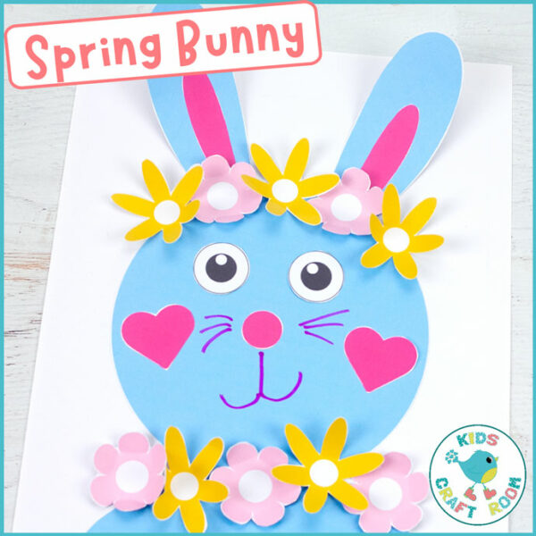 Spring Flower Bunny Craft | Made By Teachers