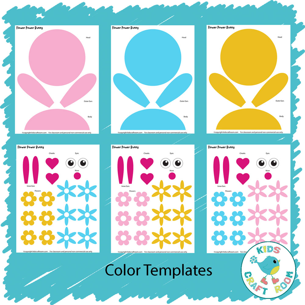 Spring Flower Bunny Craft | Made By Teachers