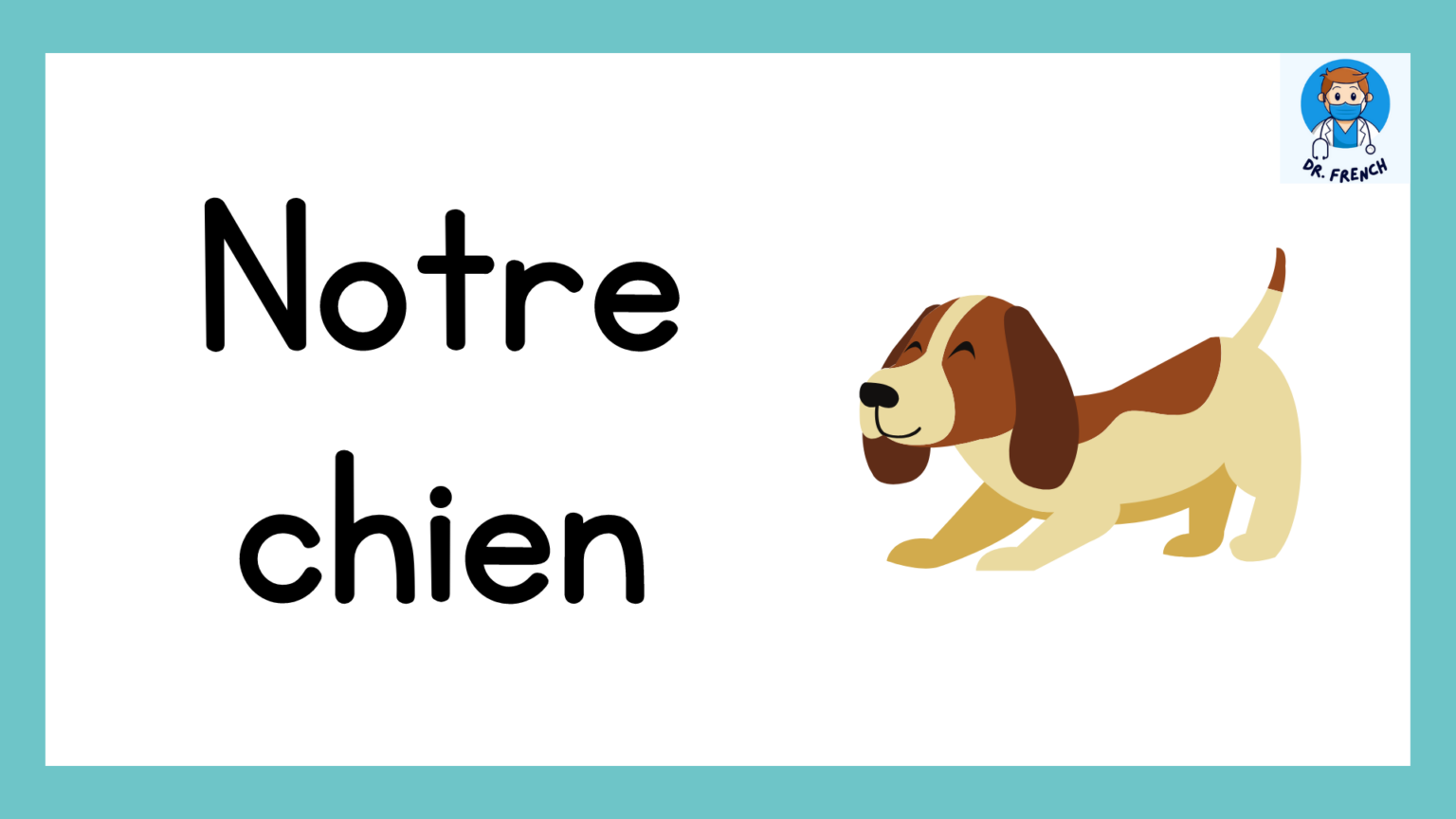 Les adjectifs possessifs - French possessive adjectives lesson and ...