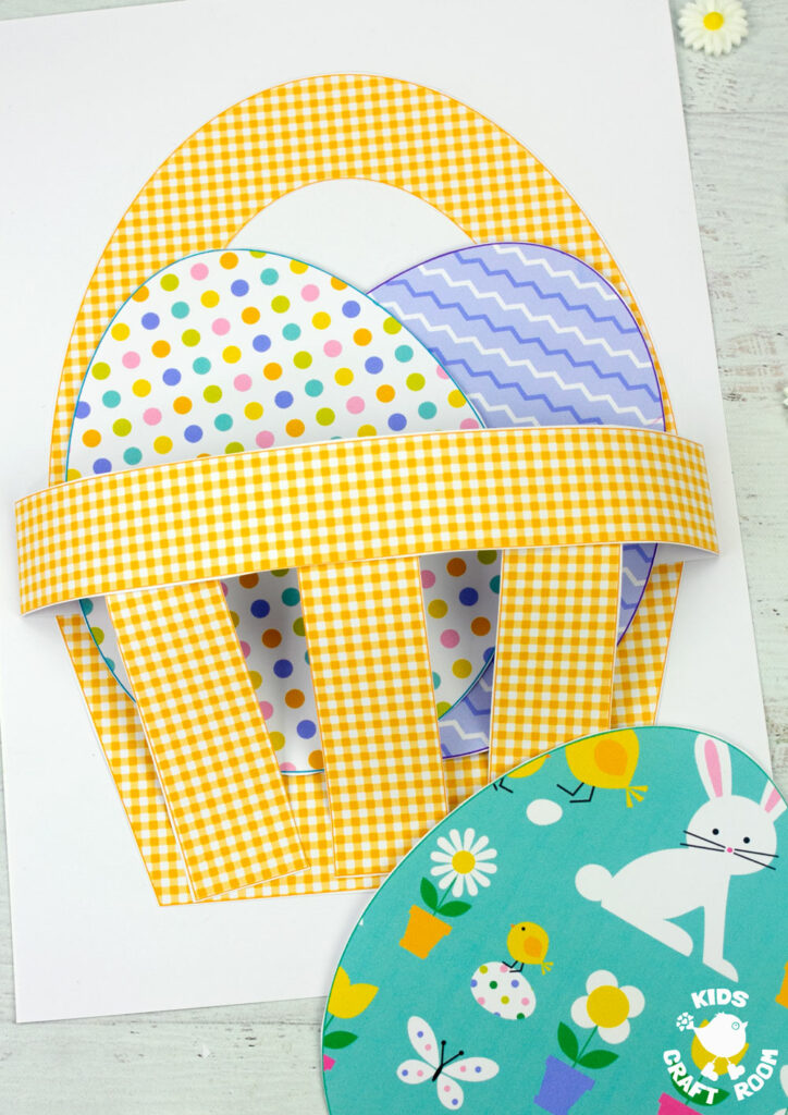 Easter Basket 3D Craft | Made By Teachers