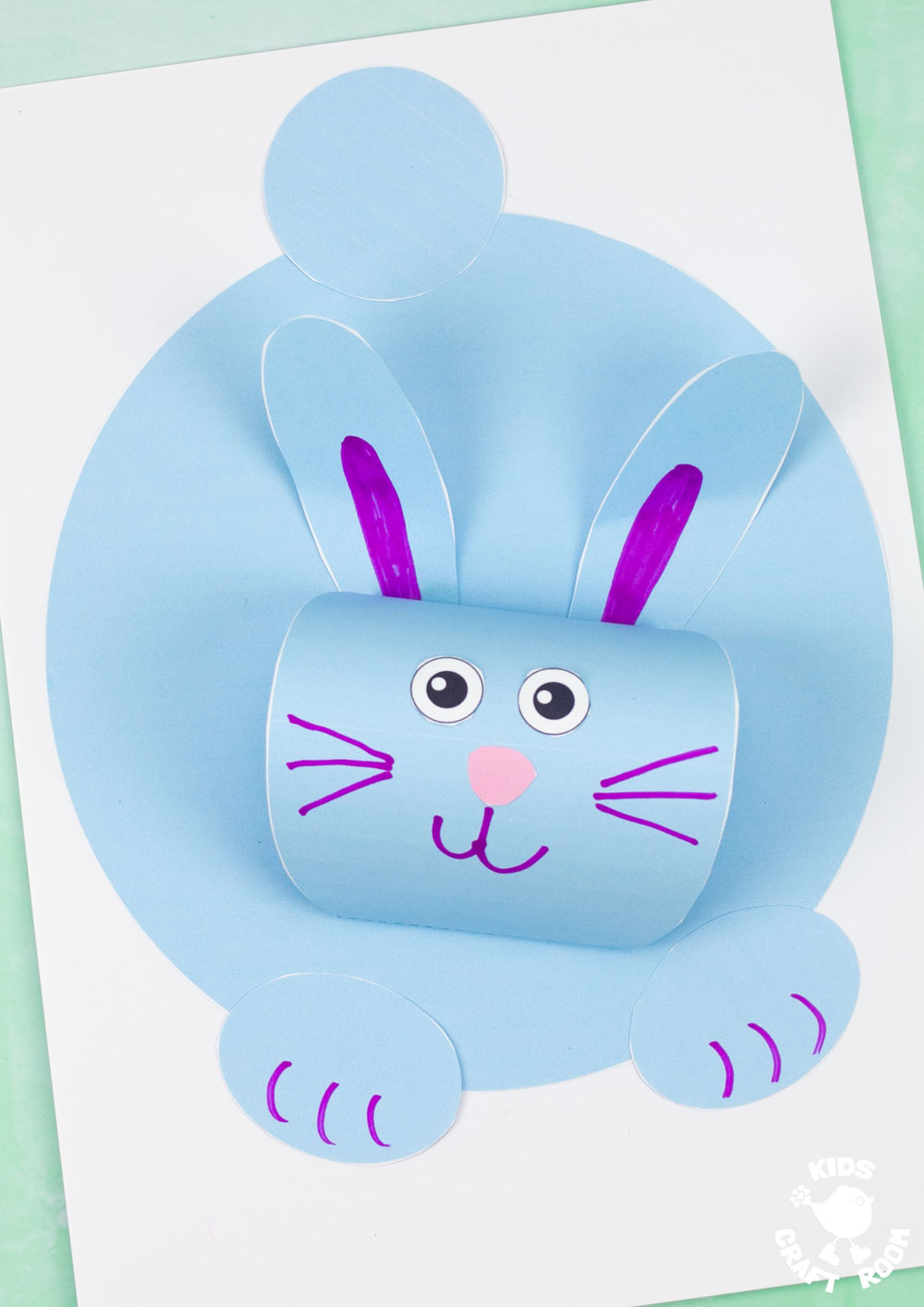 3D Chubby Bunny Craft | Made By Teachers