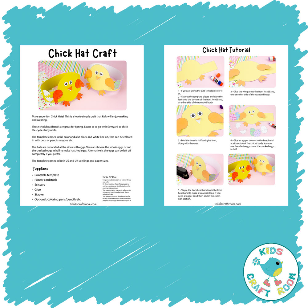Chick Headband | Made By Teachers