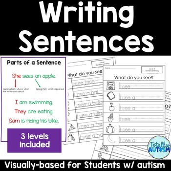 Writing Sentences - Made By Teachers