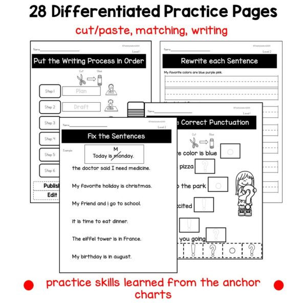 Intro to the Writing Process | Special Education | Autism | Made By ...