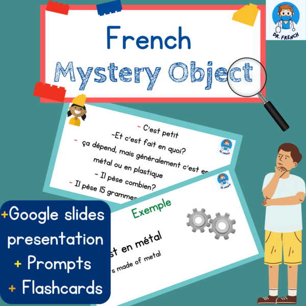 Un Mystère - French Mystery Object Description Game and Speaking ...