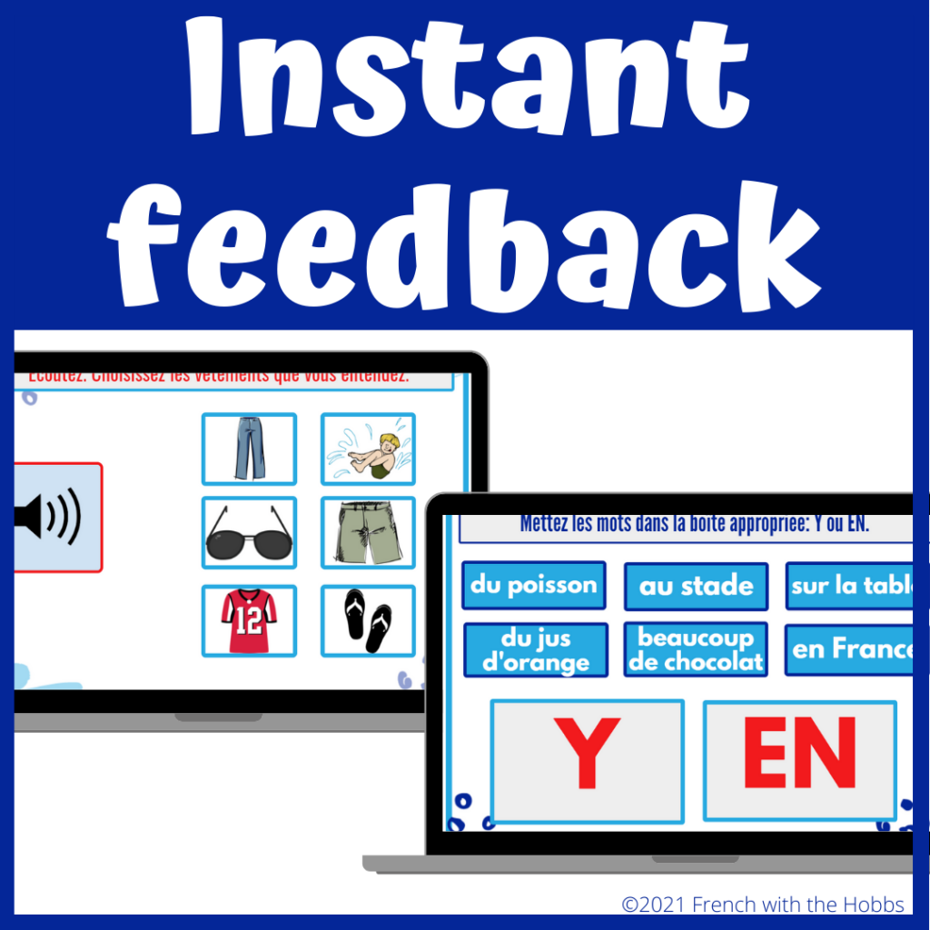 Multi-Level French Boom™ Digital Task Cards BUNDLE | Made By Teachers