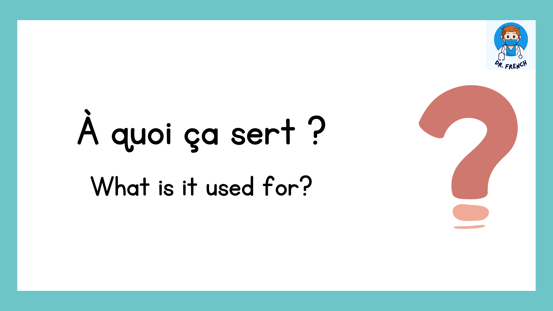 Un Mystère - French Mystery Object Description Game and Speaking ...